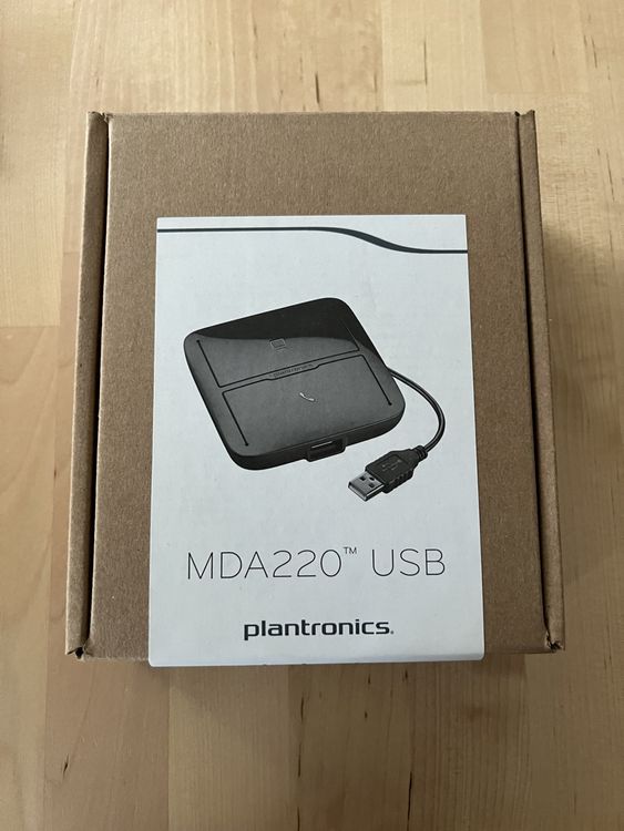 Plantronics MDA220 USB Umschalter PC/Festnetz mit APA-24 NEU (Neu und ...