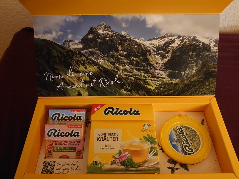 Geschenk Box Ricola (Neu und originalverpackt) in Lengnau AG für CHF 7 ...