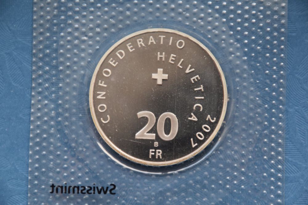 20 Franken Gedenkmünze CH 2007 | Kaufen auf Ricardo