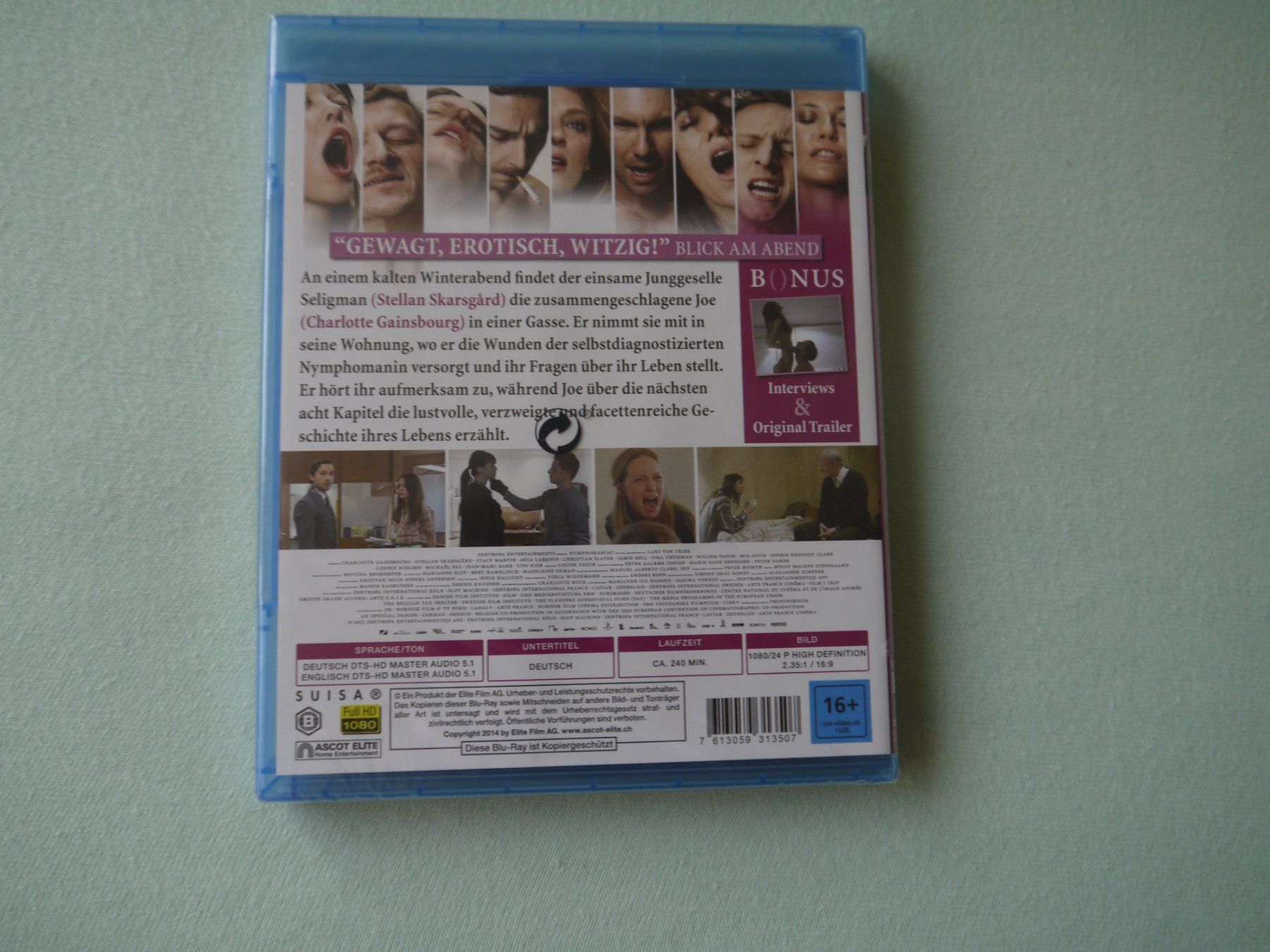 NYMPHOMANIAC VOLUME 1 und 2 - Lars Von Trier (Neu und originalverpackt ...
