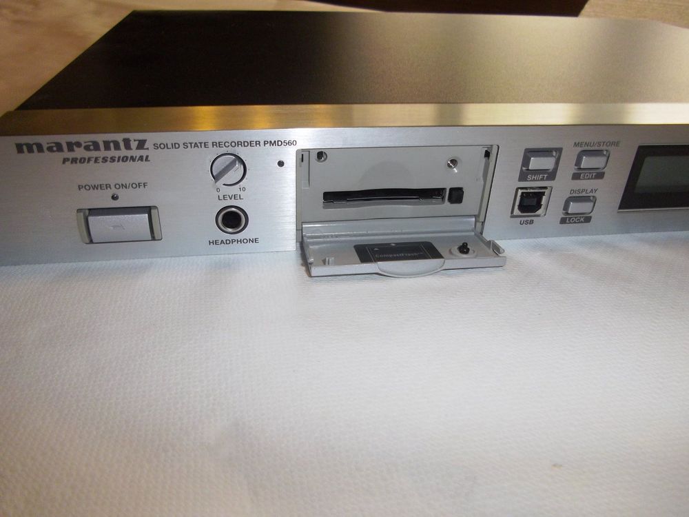 Marantz Solid State Recorder PMD 560 | Kaufen auf Ricardo