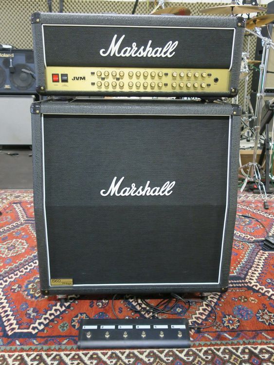 Marshall JVM 410H mit Marshall 1960 Vintage-Lautsprecher (Gebraucht) in ...