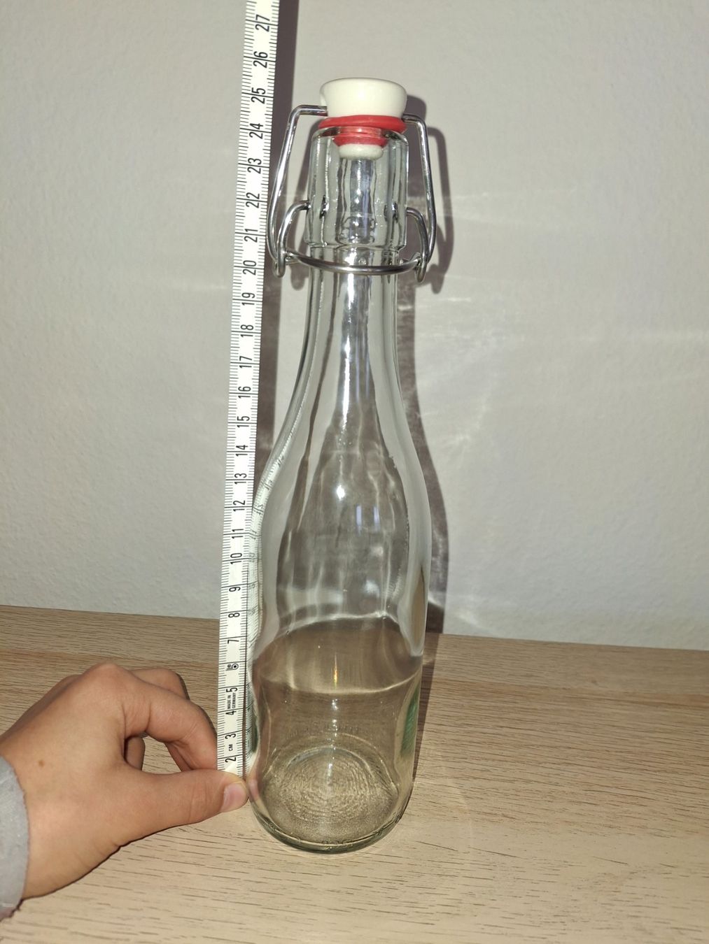 Bouteilles en verre (23 au total) avec fermeture hermétique (D'occasion ...