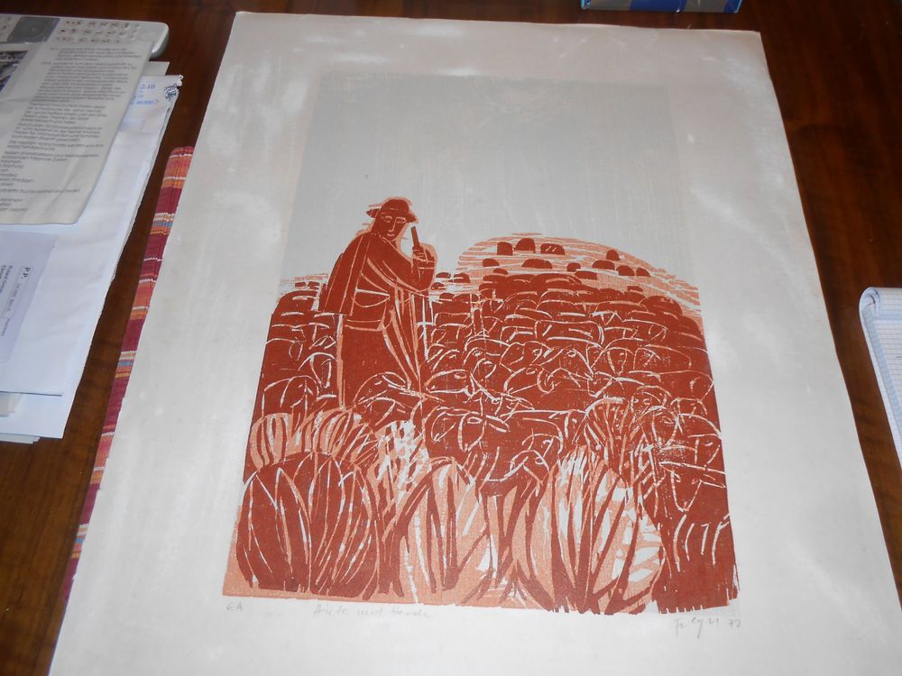 Andreas Felger-Farbholzschnitte 1977 (E.A.) (Gebraucht) in Bubikon für CHF 1 – mit Lieferung auf ...