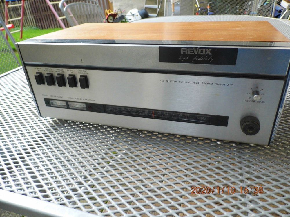 Revox FM Tuner A76 (Gebraucht) in Hornussen für CHF 50 – mit Lieferung auf Ricardo kaufen