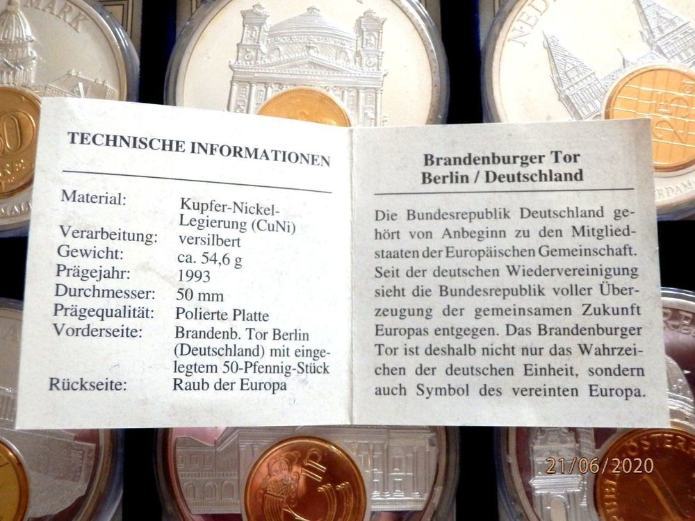 Münzen Sammlung, Das Geld Europas (Gebraucht) in Ueberstorf für CHF 90 ...