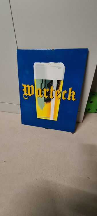 Warteck/Emailschild/Bier/Brauerei/Schild/Reklame/Sammler | Kaufen auf ...