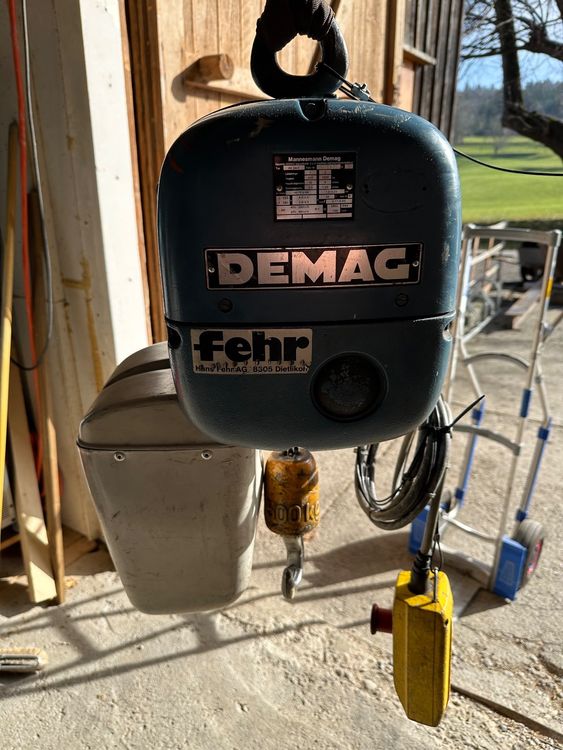 Kran Demag 500kg (Gebraucht) in Oberbüren für CHF 321 – nur Abholung ...