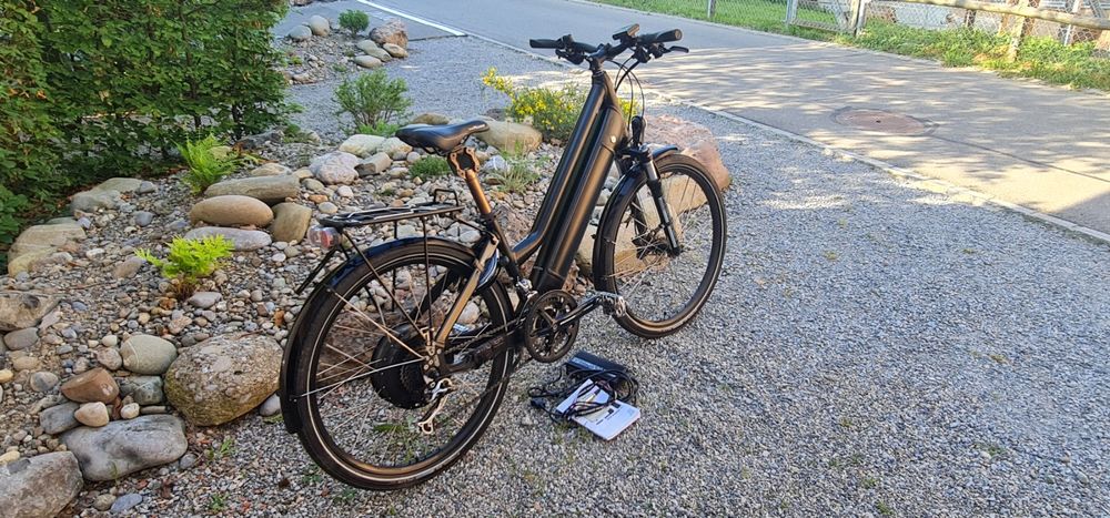 Stromer ST1, Elektrovelo, E-Bike,45 km/h 1400 km, Gr S 2014 (Gebraucht) in Hombrechtikon für CHF ...