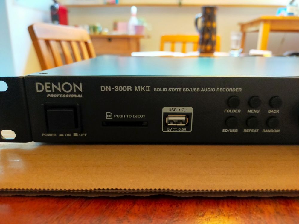Denon DN-300R MKII USB/SD Solid State Recorder (Neu (gemäss ...
