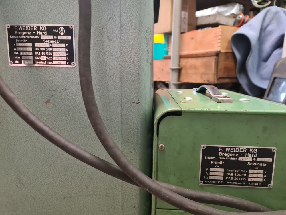 Elektroden-Schweissgerät 200 Ampere, Maschine/Umformer | Kaufen auf Ricardo