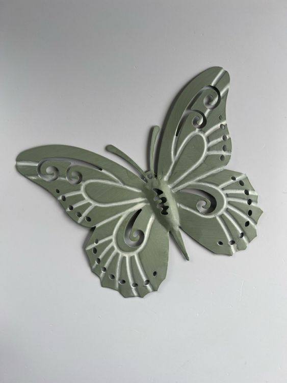 Metall-Schmetterling Wanddeko,Vintage,Shabby Chic,Landhaus (Neu (gemäss ...