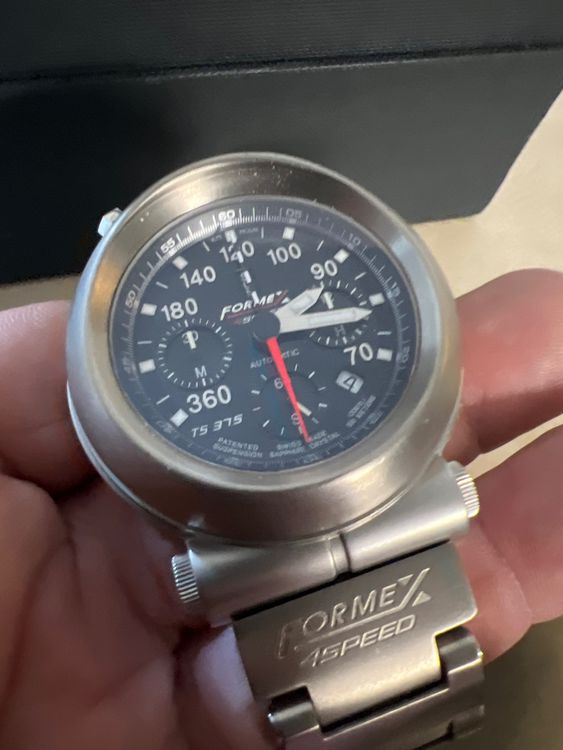 Formex Speed Titanium Chronograph Automatic 46 mm Full Set (Gebraucht ...