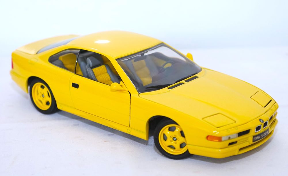 SUPER Revell BMW 850csi Coupe Yellow 1:18 Diecast Model Car | Kaufen ...