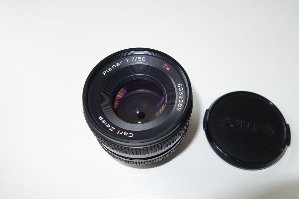 Carl Zeiss Planar 50 mm T* 1.7 Contax / Yashica (Gebraucht) in Dietikon für CHF 112 – mit ...