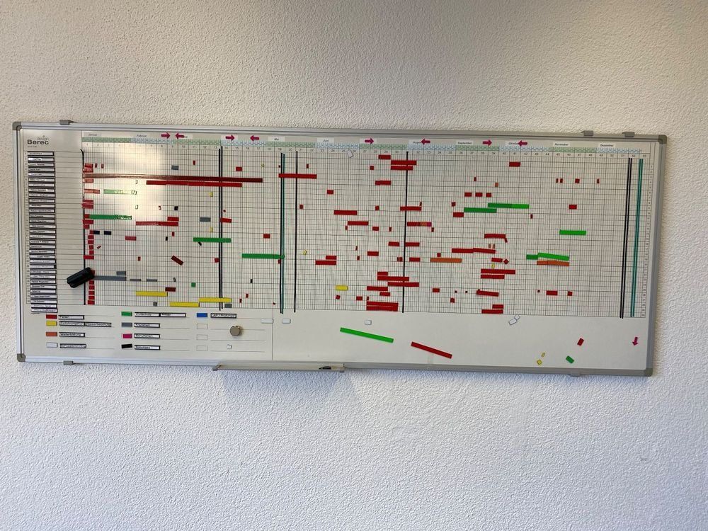 Grosse Plantafel / Planungstafel Berec | Kaufen auf Ricardo