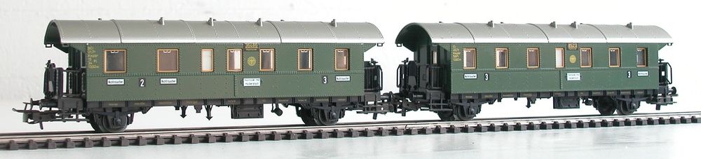 Märklin 2 Personenwagen / Donnerbüchsen BCi / Ci der DRG H0 (Gebraucht) in Oberwil BL für CHF 26 ...