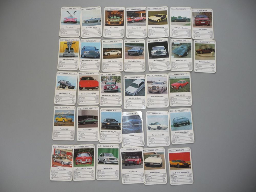 Auto Quartett Classic Auto 70/80 Jahre (Gebraucht) in Neftenbach für ...