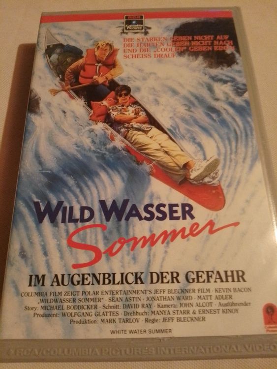 Wild Wasser Sommer Im Augenblick der Gefahr (USA 1987) VHS (Gebraucht ...