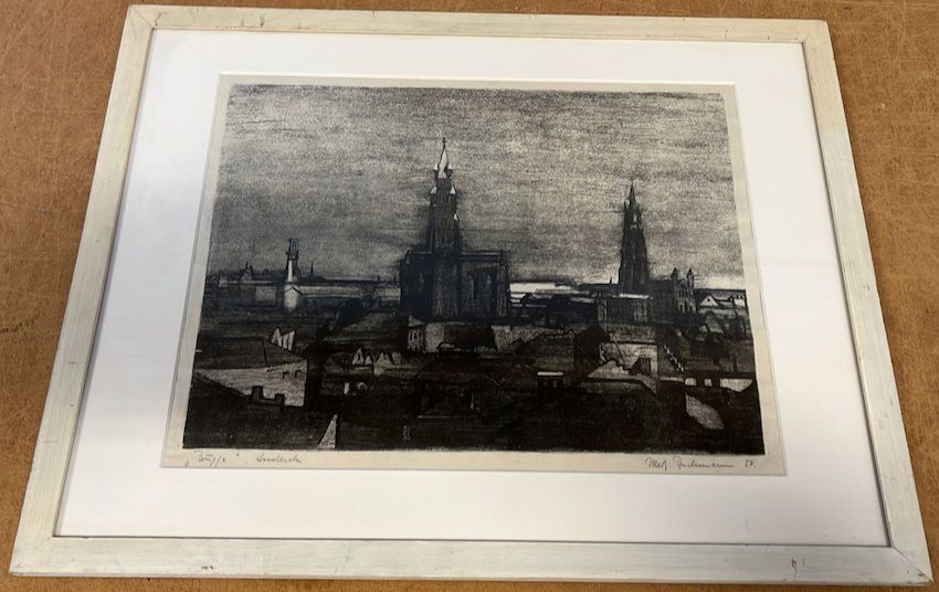 Lithografie, Brügge, Holland von Mark Buchmann (ID M13) | Kaufen auf ...