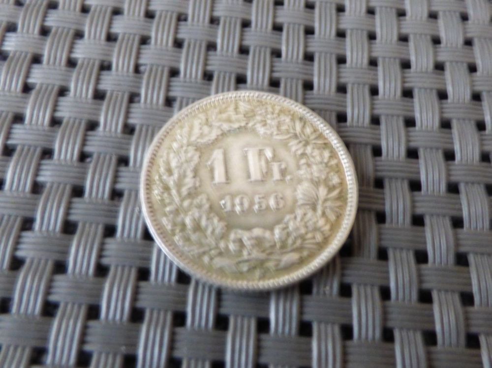 1 Franken CH Silber 1956 | Kaufen auf Ricardo