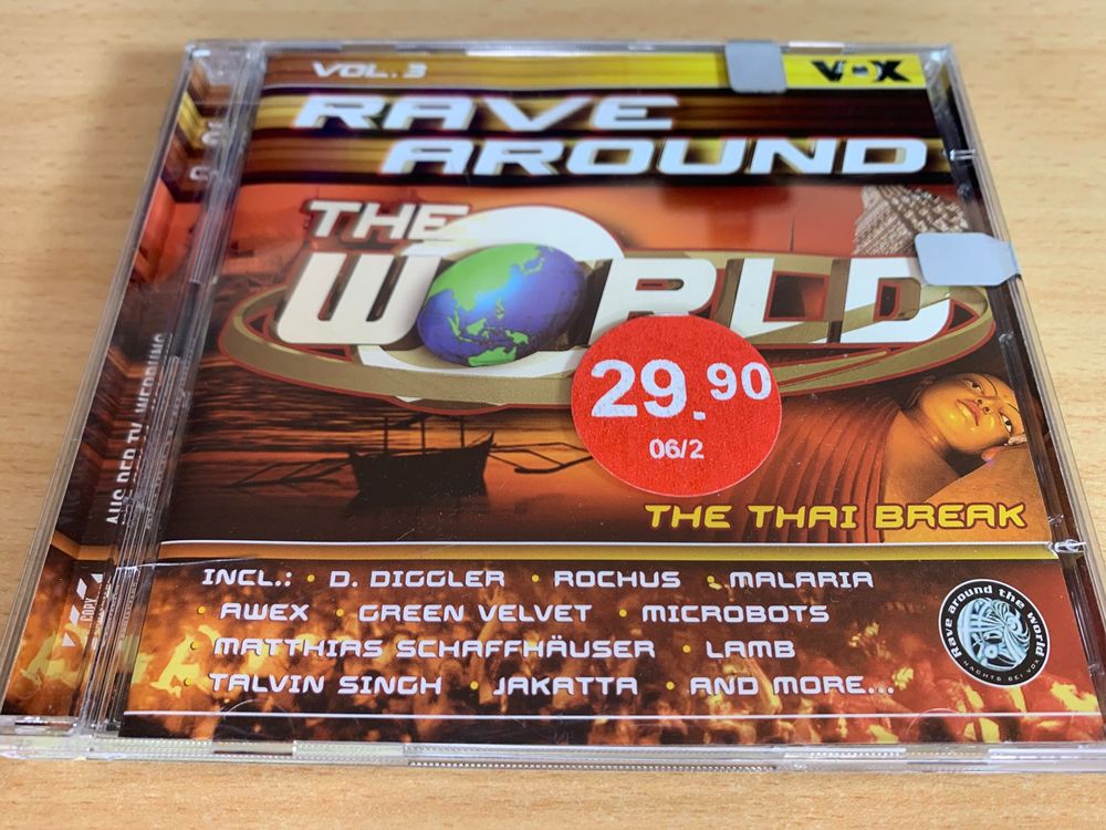 Various – Rave Around The World Vol. 3 - The Thai Break -2CD (Gebraucht) in Rikon im Tösstal für ...