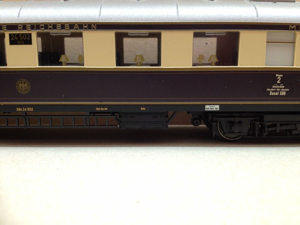 Märklin 41928 Schnellzugwagen-Set "Rheingold", Epoche II, H0 (Gebraucht) in Neuendorf für CHF ...