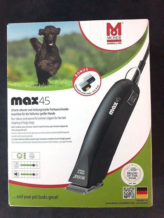 Tierschermaschine Moser Max45 (Gebraucht) in Grenchen für CHF 130 – mit Lieferung auf Ricardo kaufen