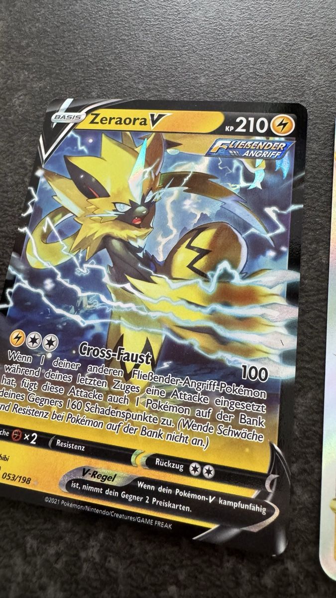 Zeraora V & VSTAR Pokémon Karten Top Zustand! Selten (Neu (gemäss ...