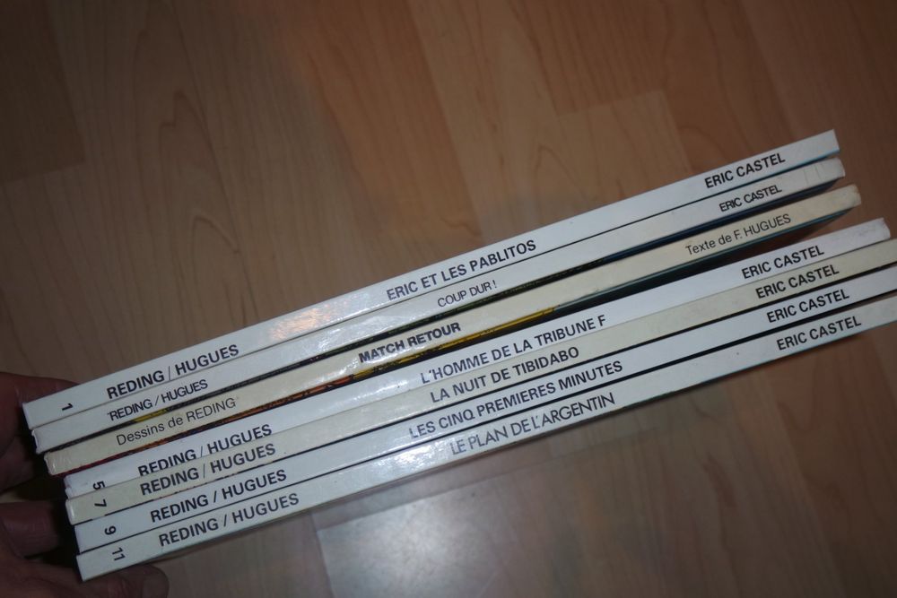 ERIC CASTEL °°°°° COLLECTION DE 7 ALBUMS °°°°° (D'occasion) à Avenches ...