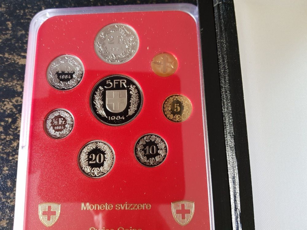 Schweizer Münzensatz 1984 PP | Kaufen auf Ricardo