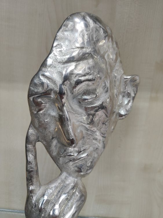 DER DENKER SEHR MEISTERHAFTE BRONZEFIGUR SIGN. BAYERE (Gebraucht) in ...