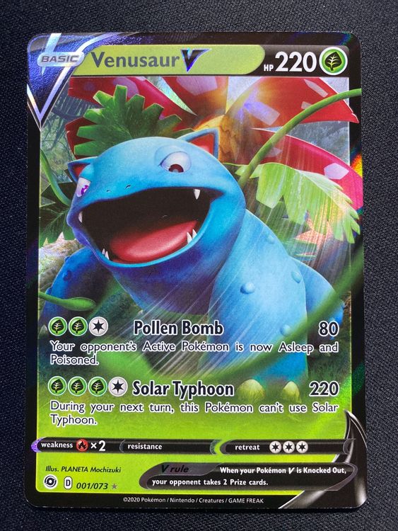 Venusaur V 1 - Bisaflor V - Champions Path - EN (Neu (gemäss ...