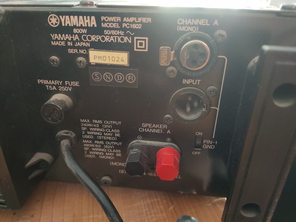 YAMAHA PC1602 professional Amplifier | Kaufen auf Ricardo