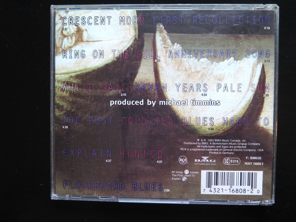 (p) CD COWBOY JUNKIES: Pale sun, crescent moon, 1993 (Gebraucht) in ...