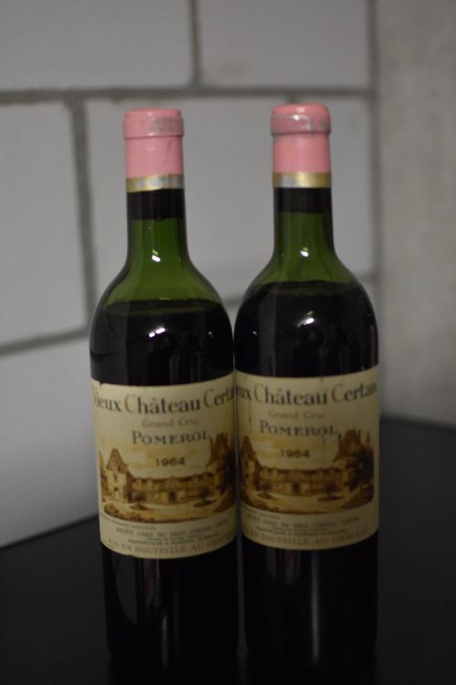 2 Flaschen Vieux Chateau Certan 1964 (Gebraucht) in Untersiggenthal für CHF 122 – mit Lieferung ...