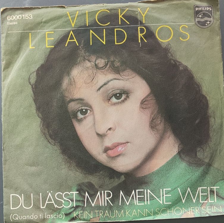 Vinyl Single Vicky Leandros - Du lässt mir meine Welt (Gebraucht) in ...