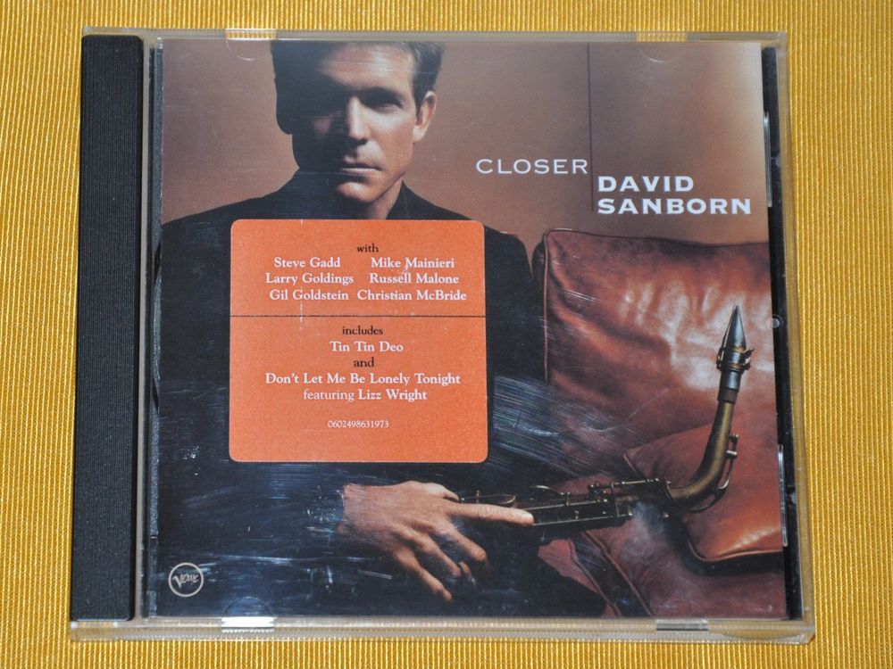 CD David Sanborn Closer | Kaufen auf Ricardo