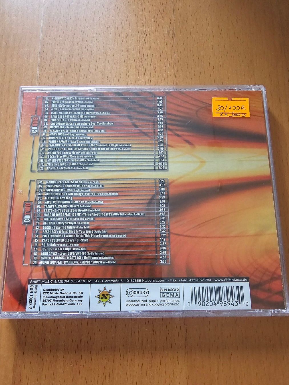 2 CD - Various – Clubinferno Volume 8 (2002) (Gebraucht) in Biberist für CHF 3 – mit Lieferung ...