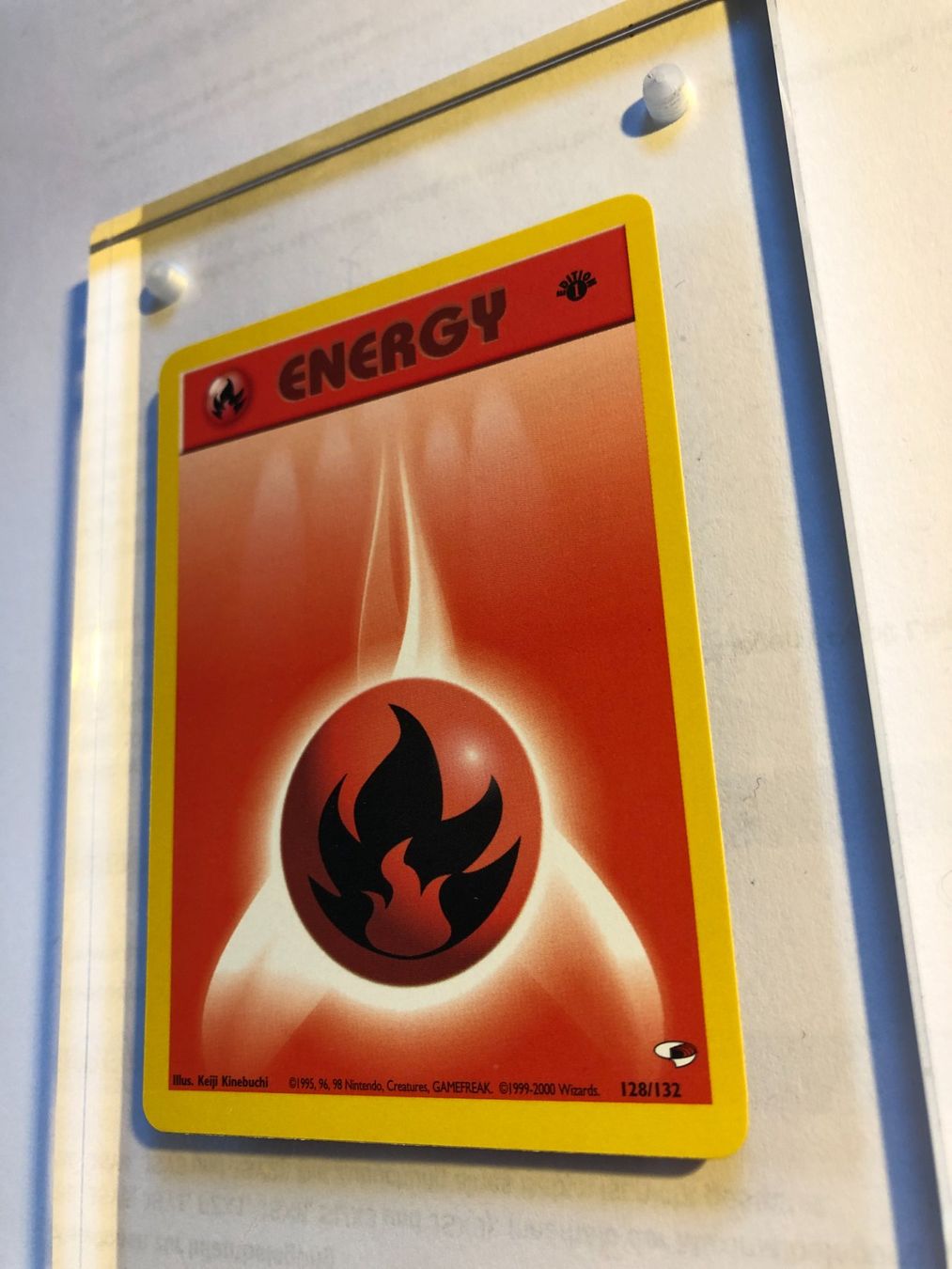 Fire Energy 1st Gym Heroes - MINT - ab 1.- (Usato) a Giubiasco per CHF ...