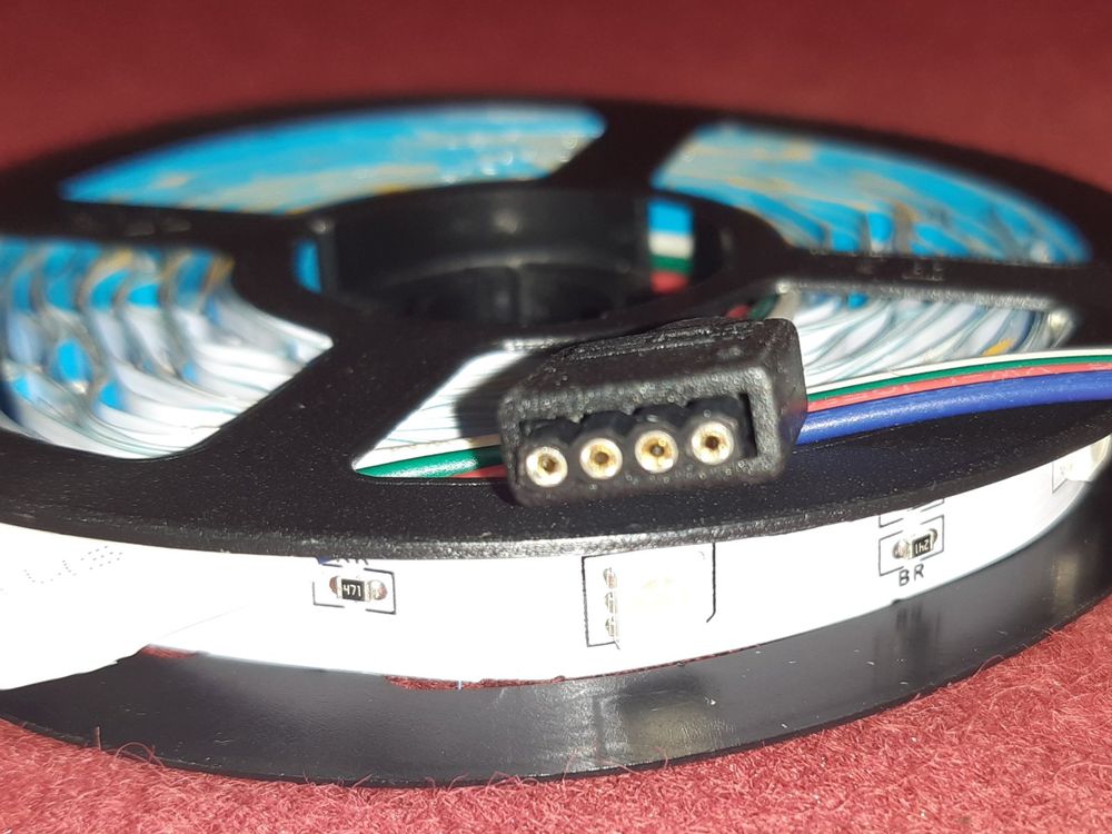 LED Band ca. 4m inkl. Netzteil und Fernbedienung!! LED-Strip (Neu ...