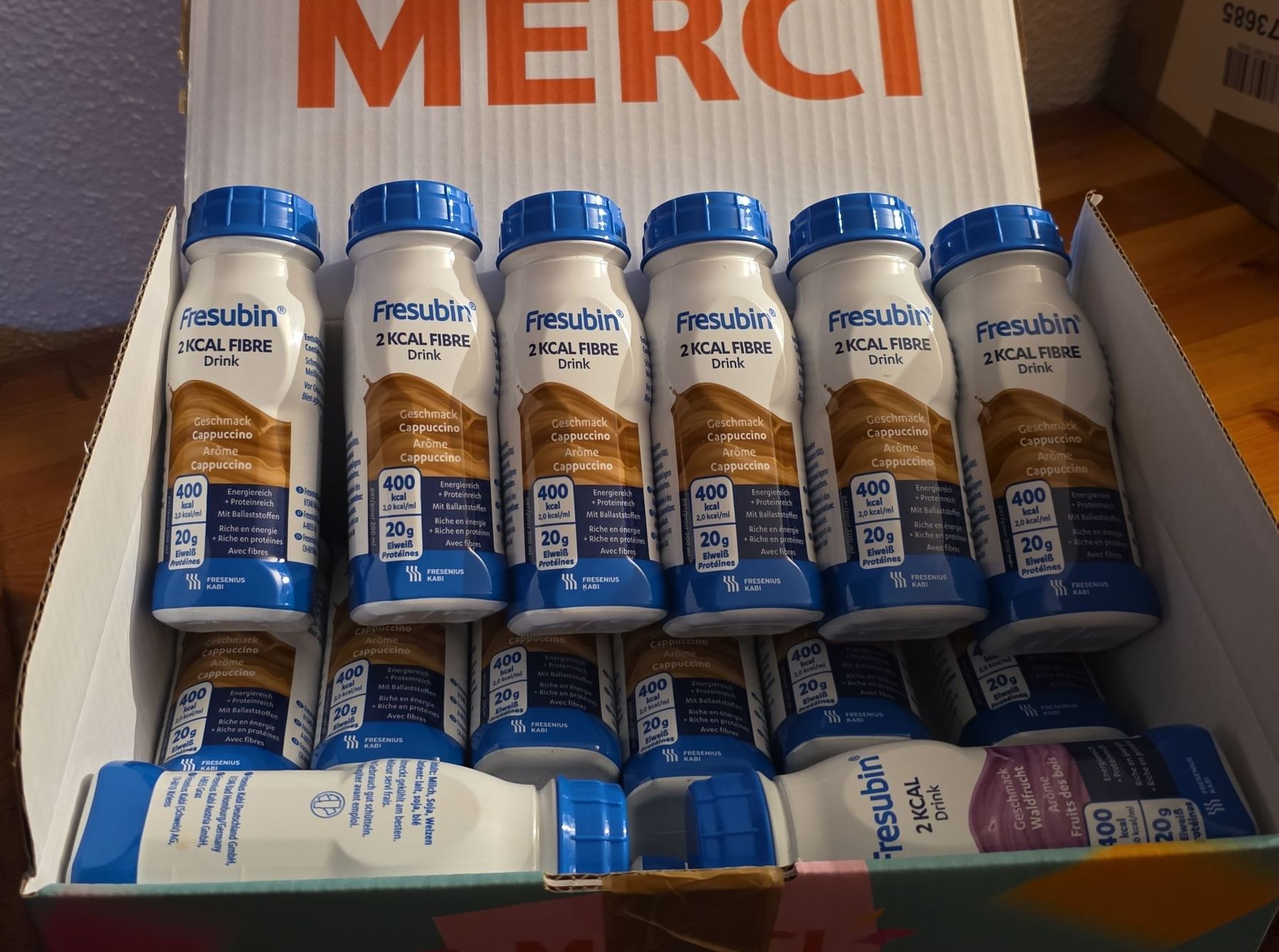 Fresubin 2kcal Fibre Drink Schokolade - 16 Stück (Neu und ...