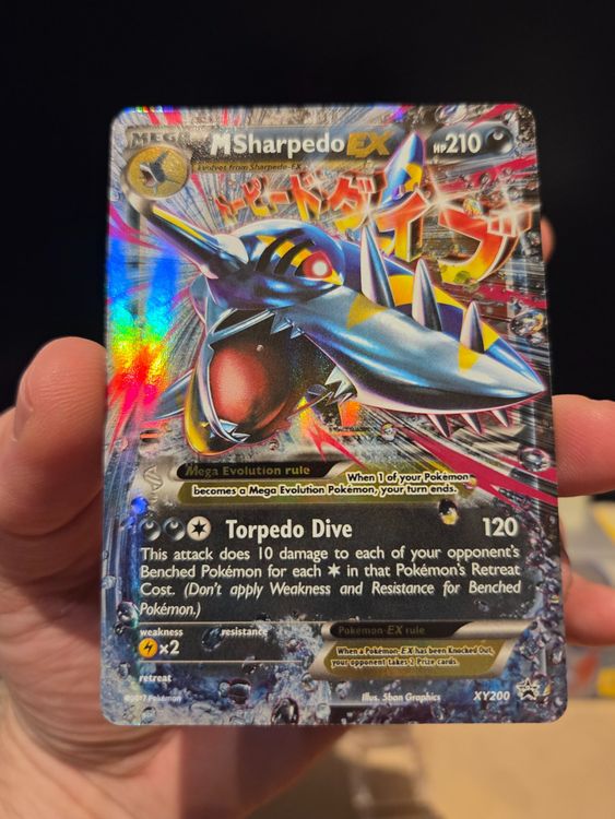 M Sharpedo EX NM- EN (2017) - Pokémon XY Black Star Promo (Gebraucht ...
