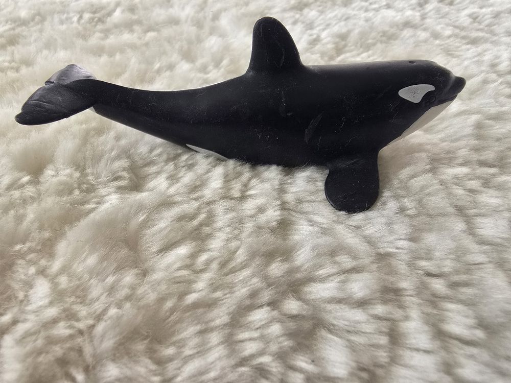 Schleich Schwarzwal Figur Orca Schwertwal 🐳 (Gebraucht) in ...