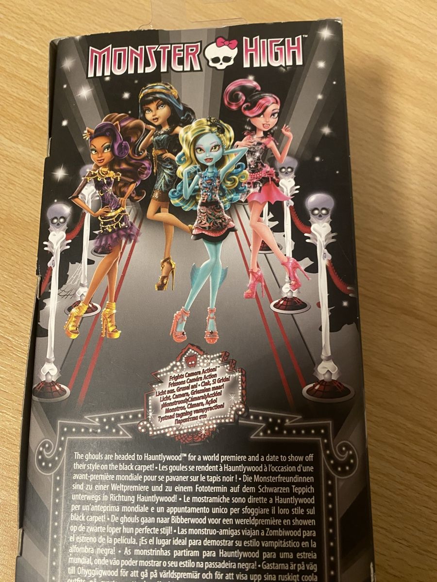 clawdeen wolf - frights camera action - Monster high - OVP (Neu (gemäss ...