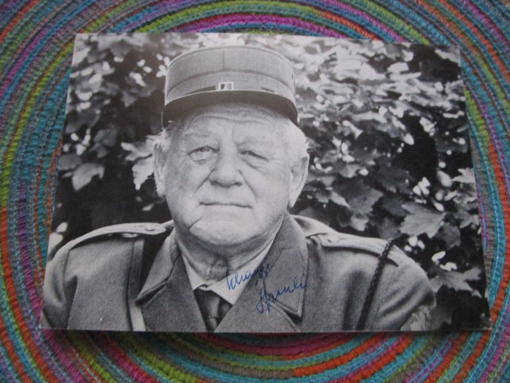 SCHAGGI STREULI CH SCHAUSPIELER AUTOGRAMM POLIZIST WÄCKERLI | Kaufen ...