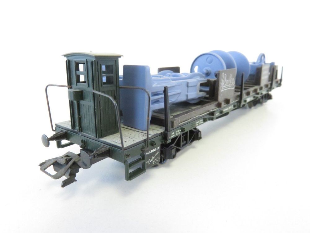 Märklin 48001 K.W.STs.E. Flachwagen mit BH Museum 2001 (Neu und ...