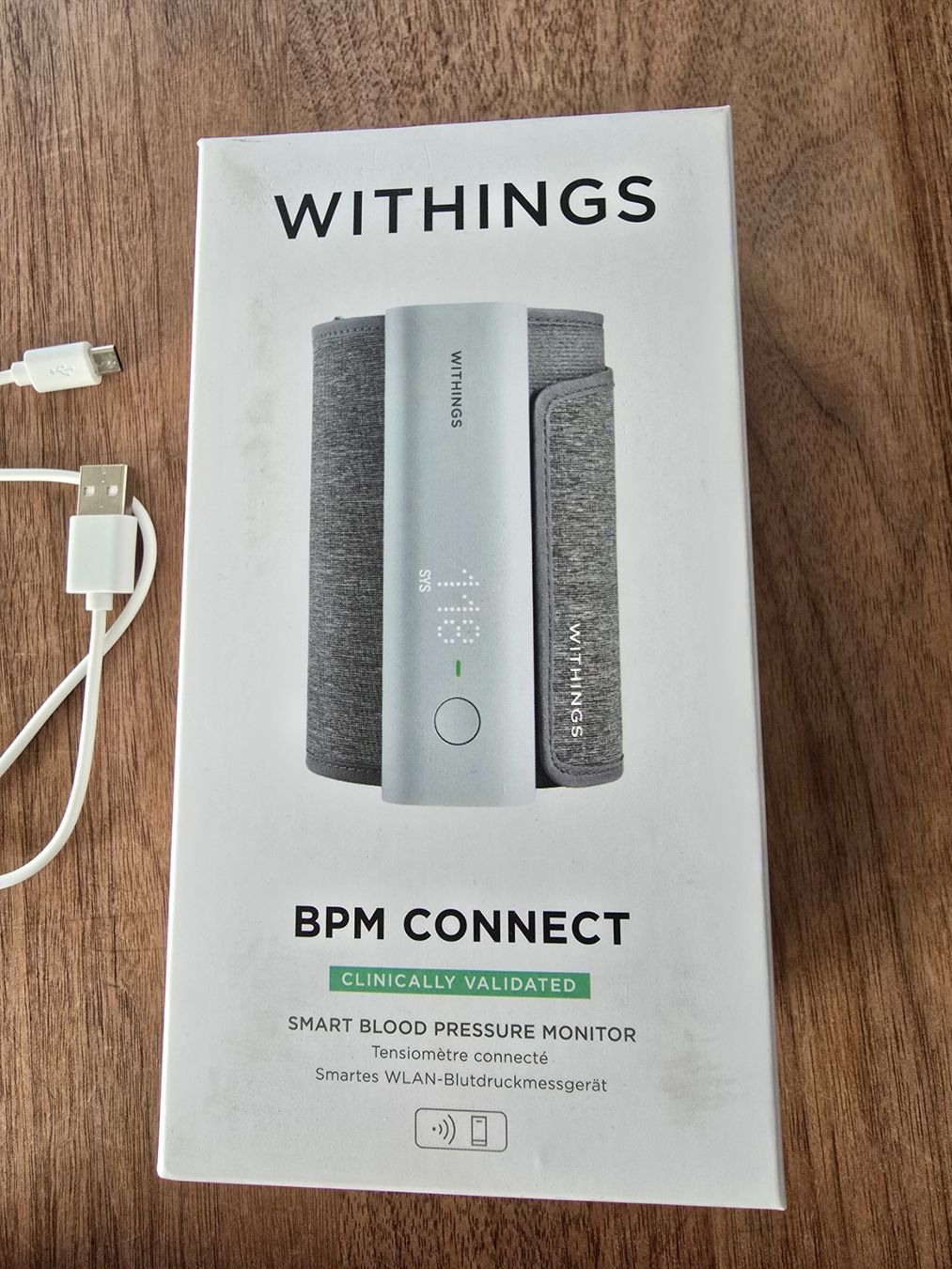 Withings BPM Connect - Smart Blutdruckmessgerät, Top! (Gebraucht) in ...