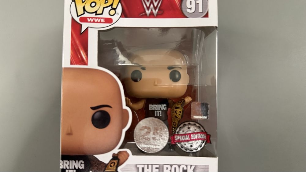 Funko Pop! WWE - The Rock #91 - Special Edition - Neu (Neu (gemäss ...