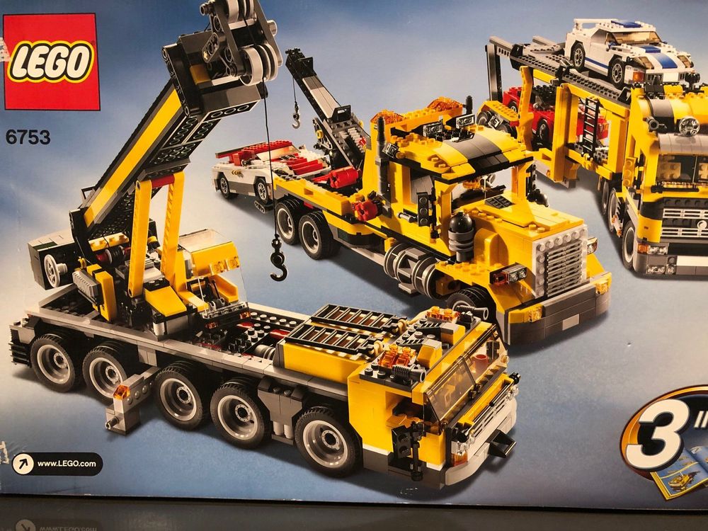 Lego 6753 - Creator 3 in 1 -Autotransporter/Kran/Abschlepper | Kaufen ...